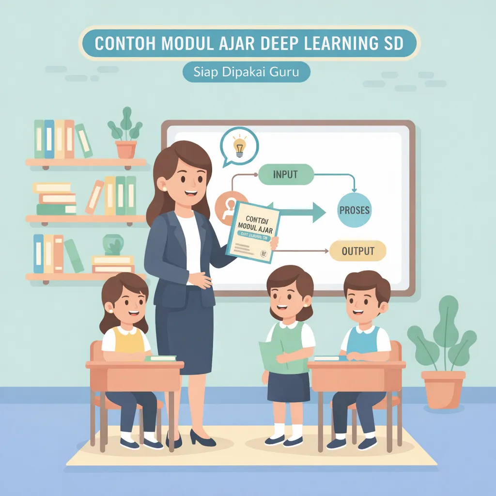 Contoh Modul Ajar Deep Learning SD (Lengkap dan Mudah Diterapkan) - Dea Learning Center